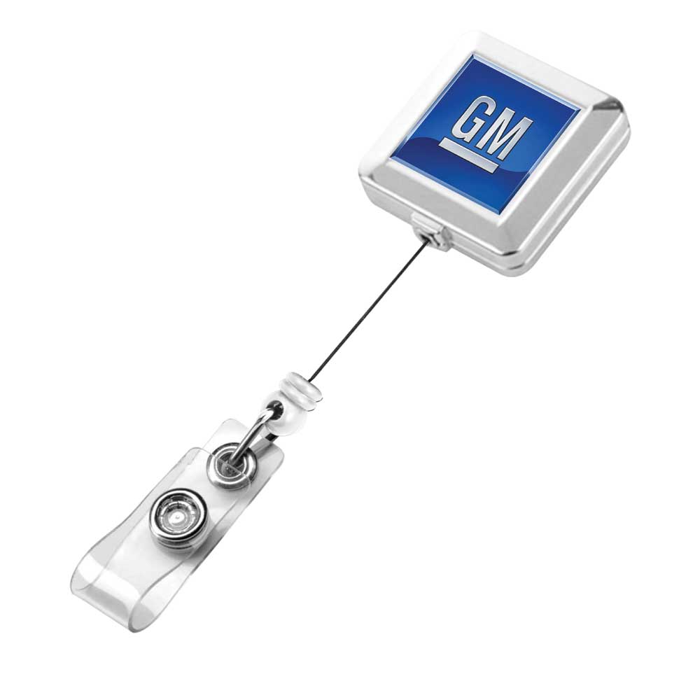 Square Badge Reels | Promotional Gifts Suppliers