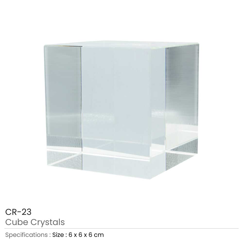 3D Cube Crystals | Promotional Gifts Suppliers